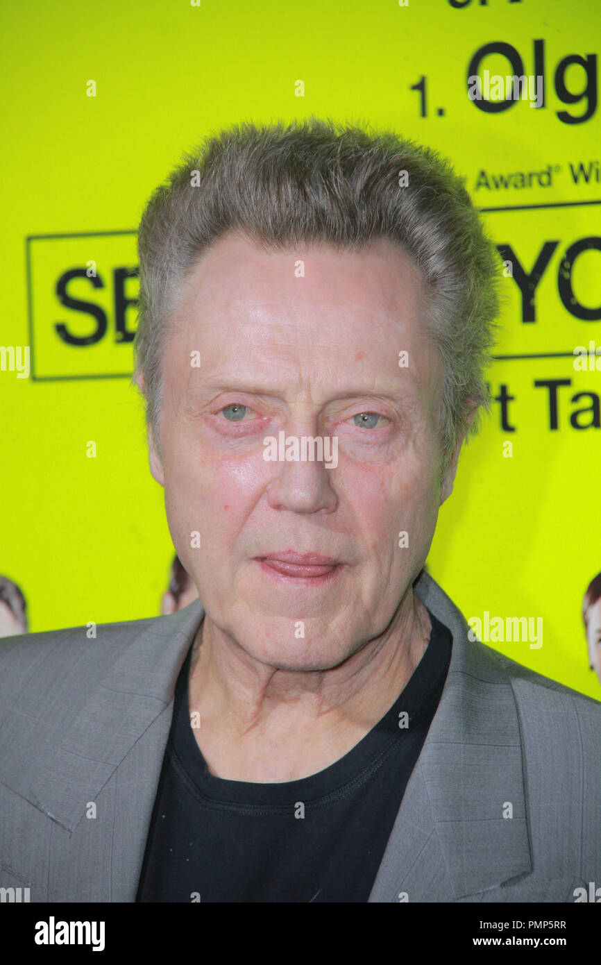 Christopher Walken 10/01/2012 "Seven Psychopaths" Premiere held at ...