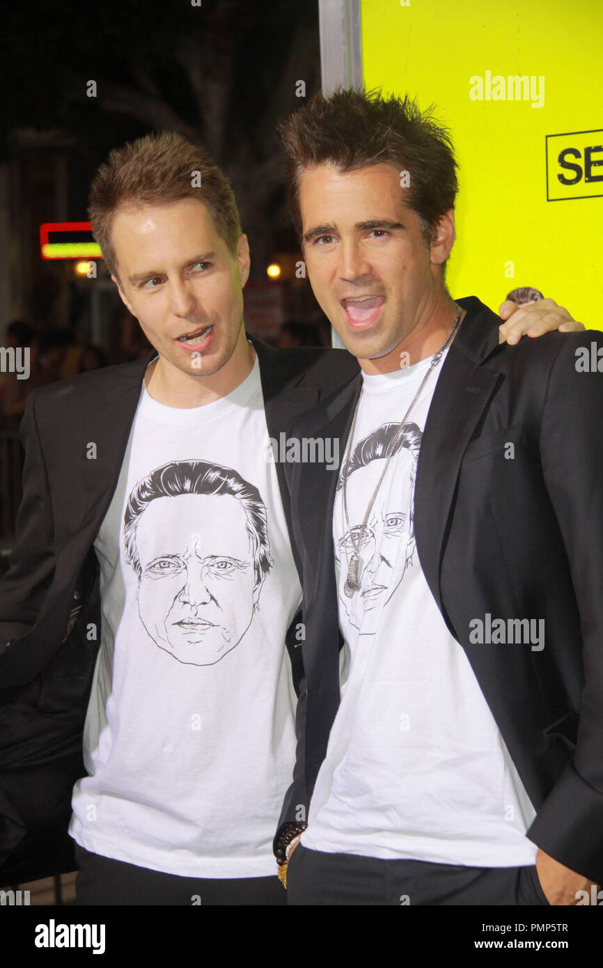 Sam Rockwell, Colin Farrell 10/01/2012 "Seven Psychopaths" Premiere ...