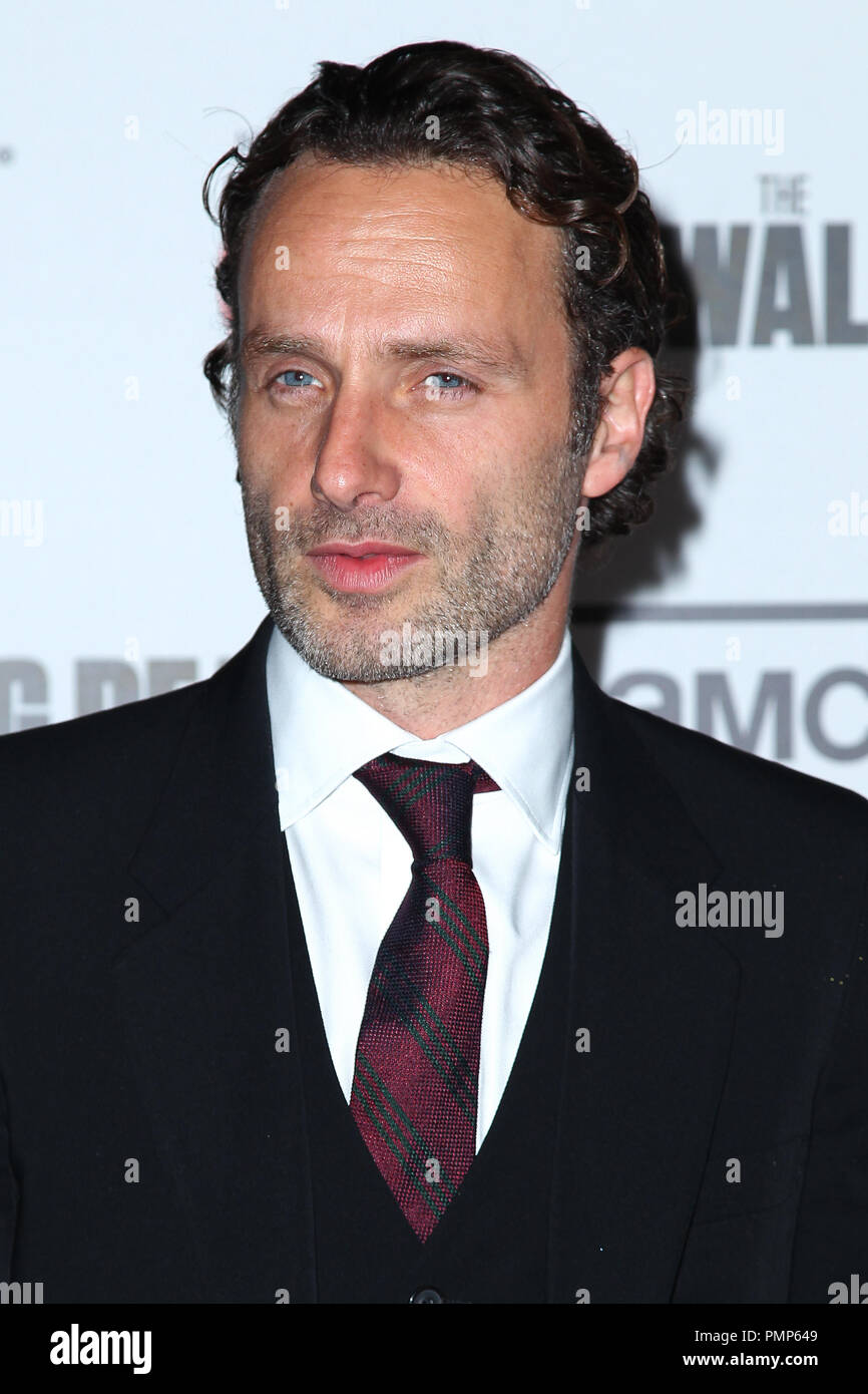 Andrew Lincoln arrives at the premiere of AMC's 'The Walking Dead' 3rd ...