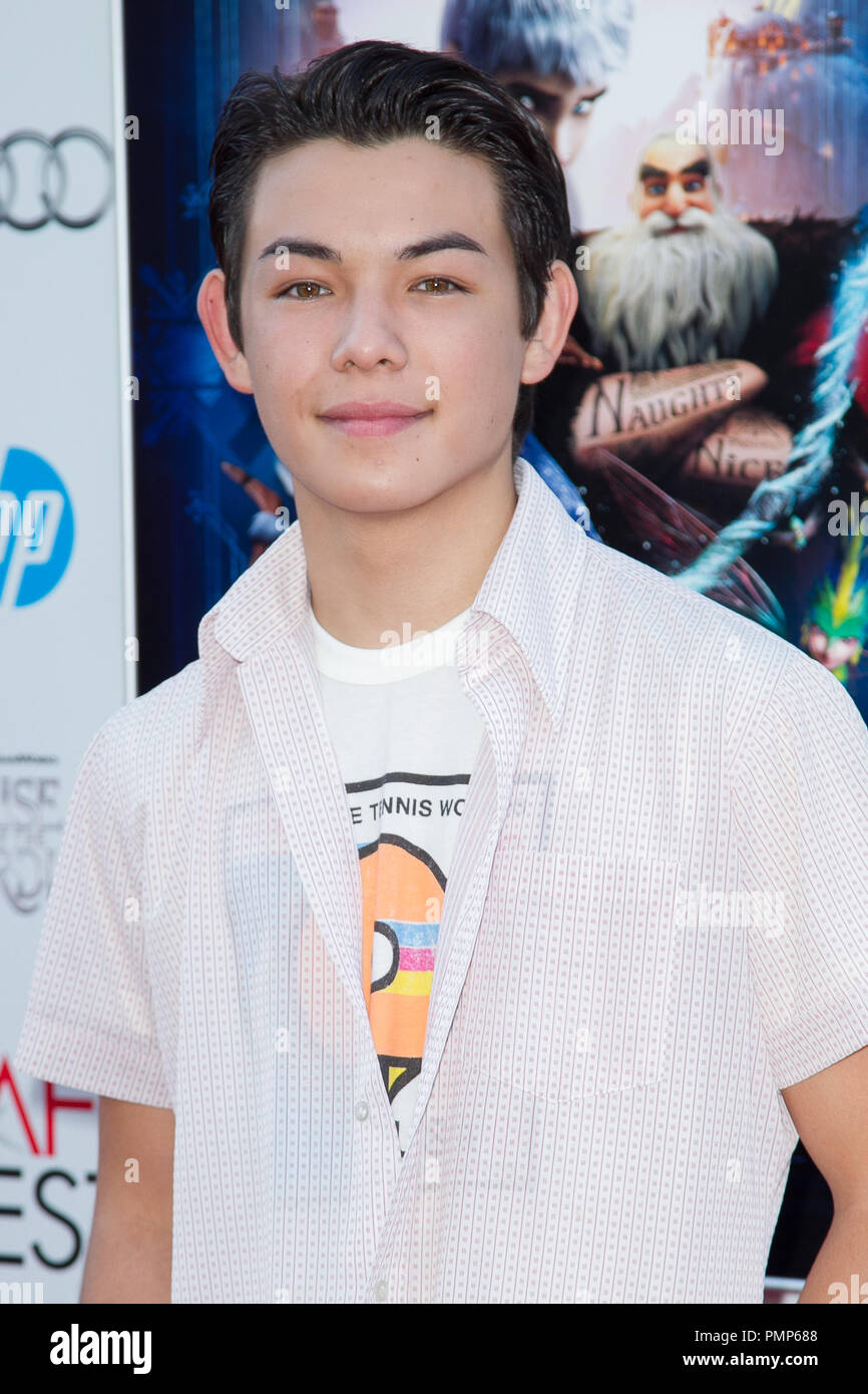 Ryan Potter arrive at the 2012 AFI FEST - 'Rise Of The Guardians ...