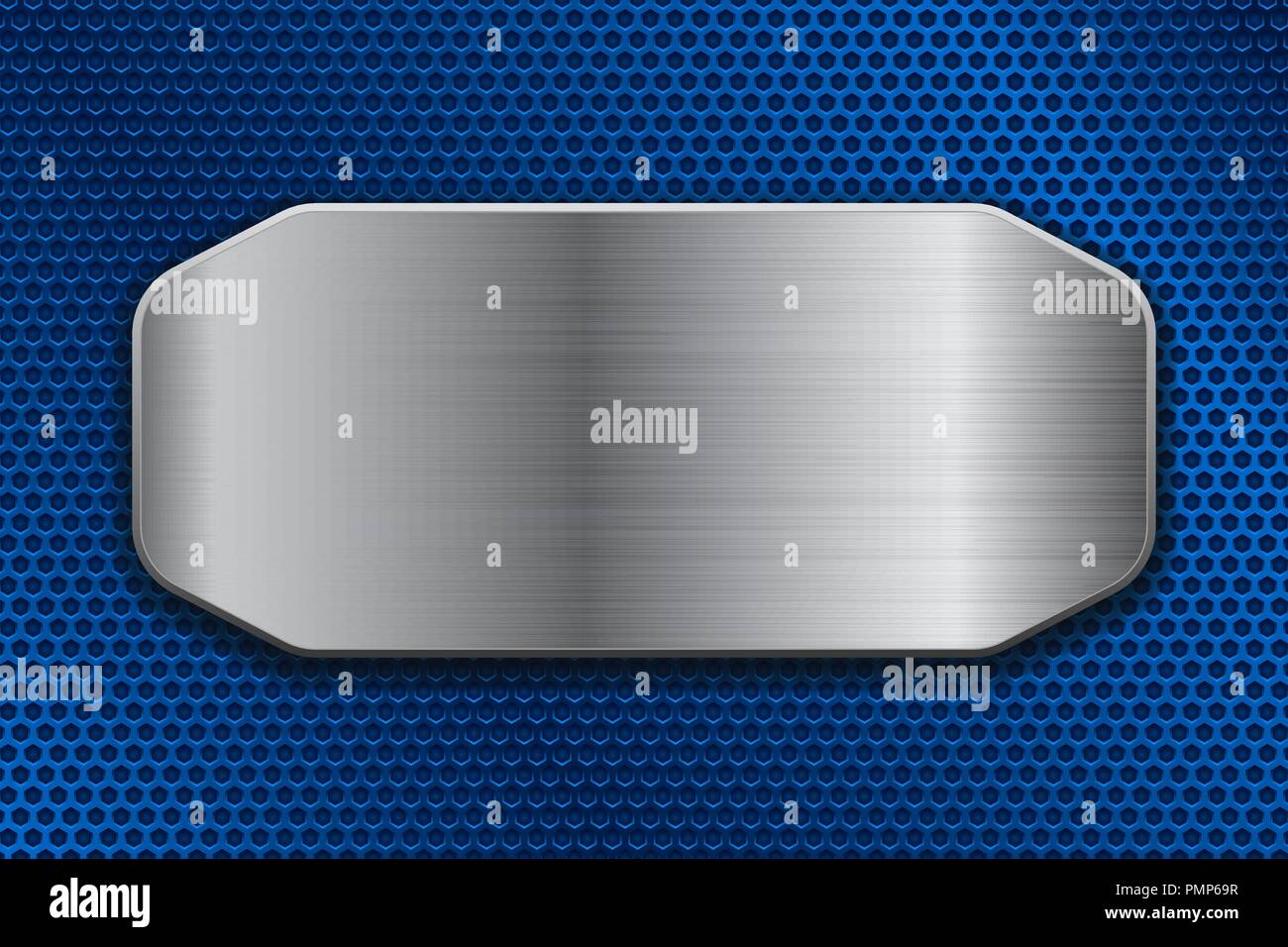 Perforated metal panel 3d Stock Vector Images - Alamy