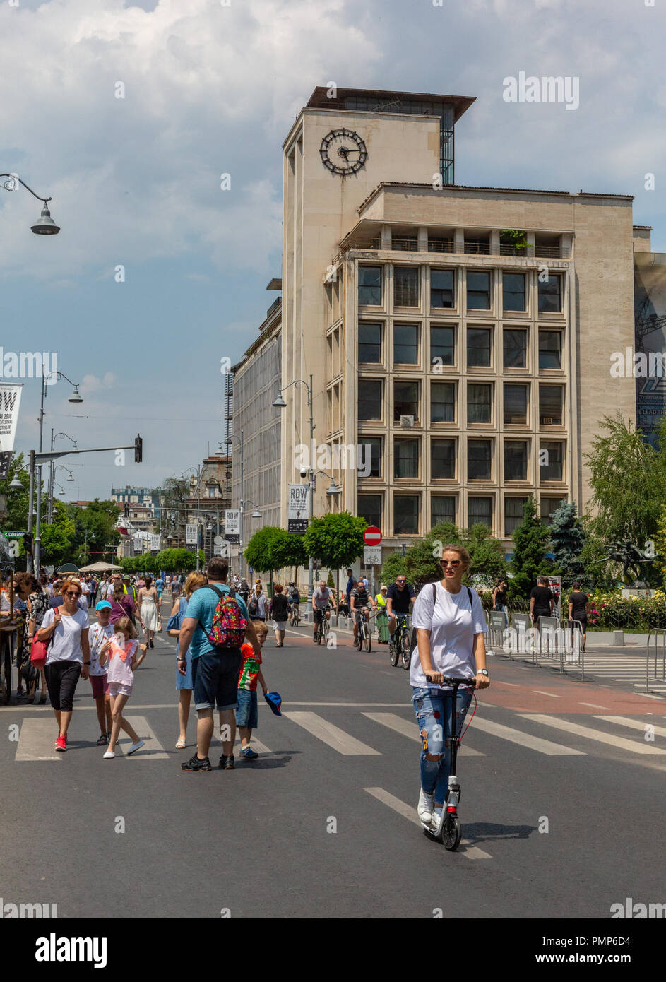 Downtown bucharest hi-res stock photography and images - Alamy