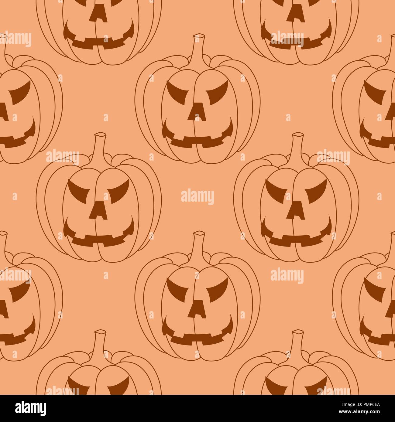Seamless pumpkin Stock Vector Images - Alamy
