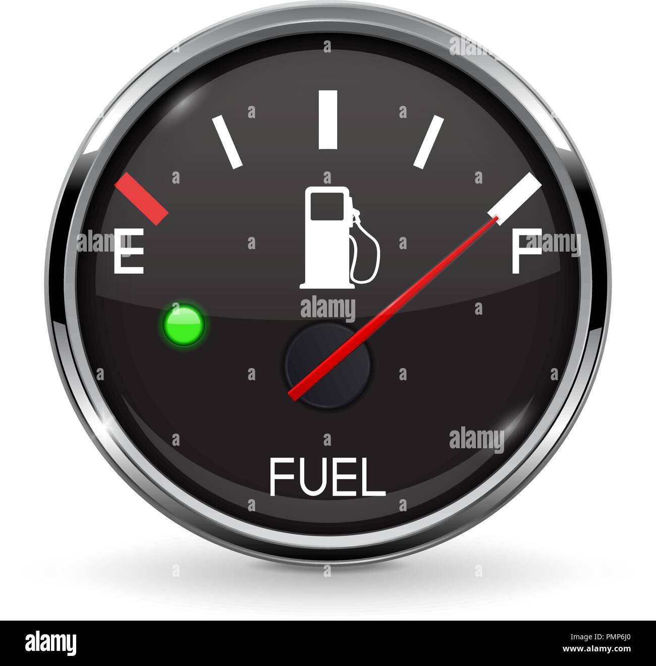 Chrome gas tank Stock Vector Images - Alamy