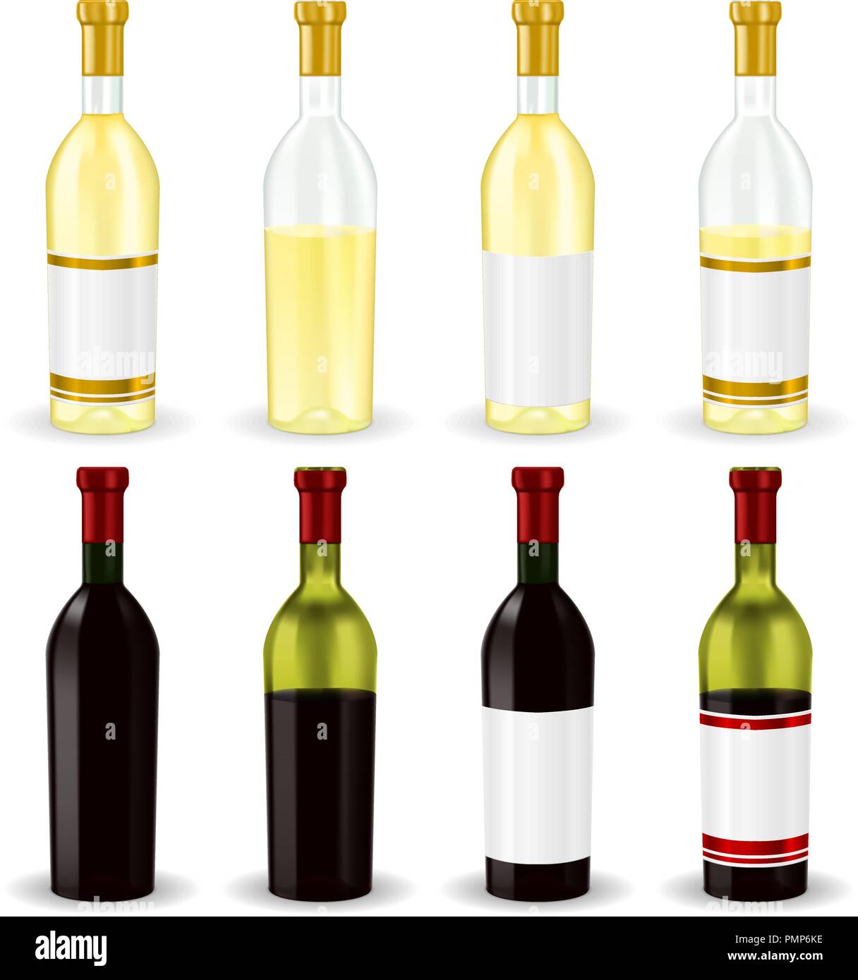 Wine bottles glass red Stock Vector Images - Alamy