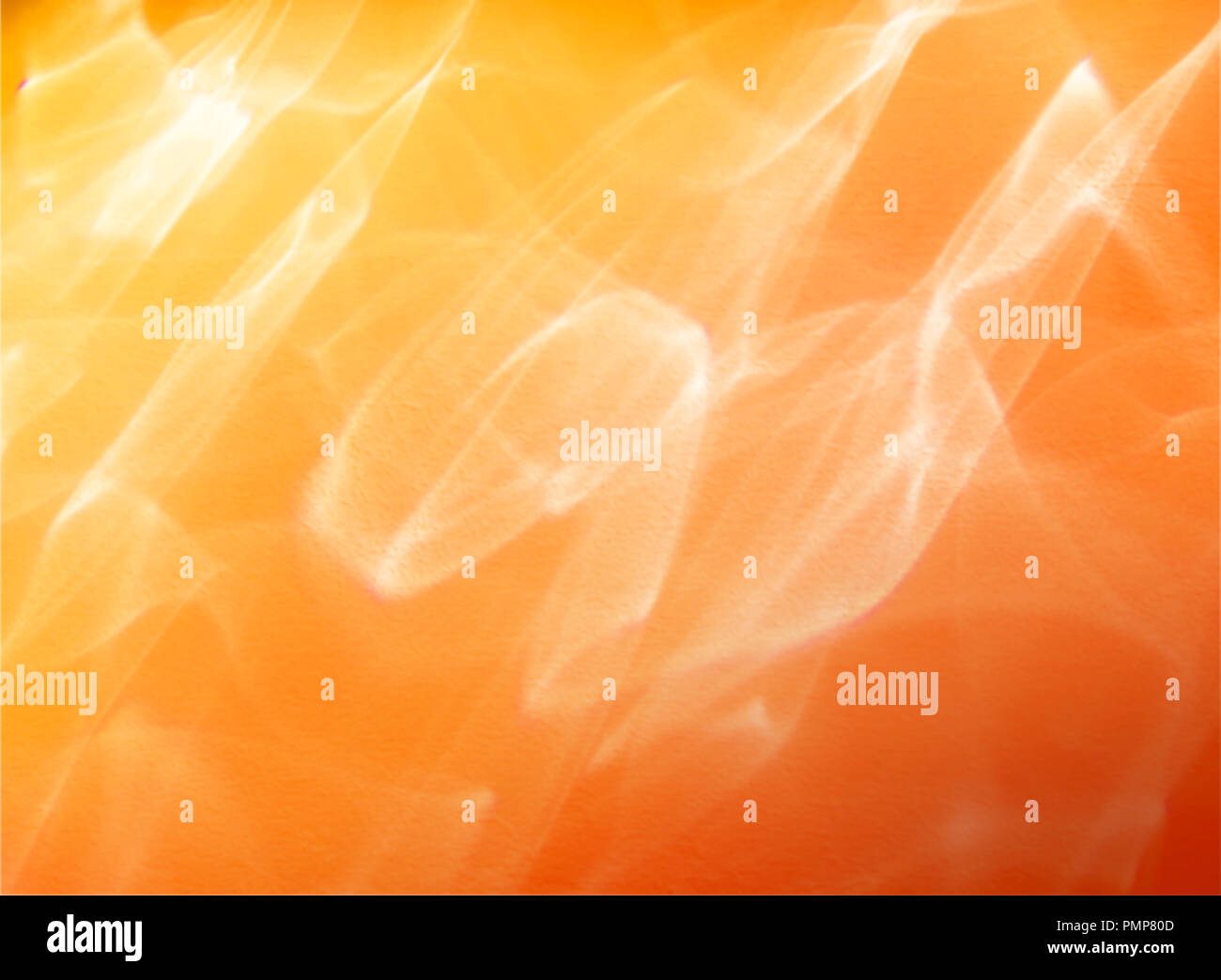 abstract orange background with smooth lines Stock Photo - Alamy
