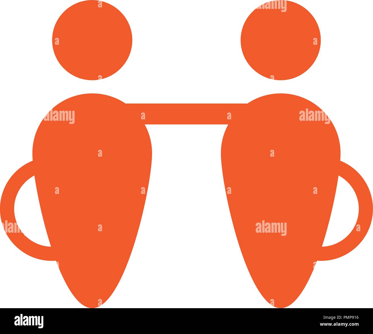 Abstract teamwork logo. Business concept Stock Vector Image & Art - Alamy