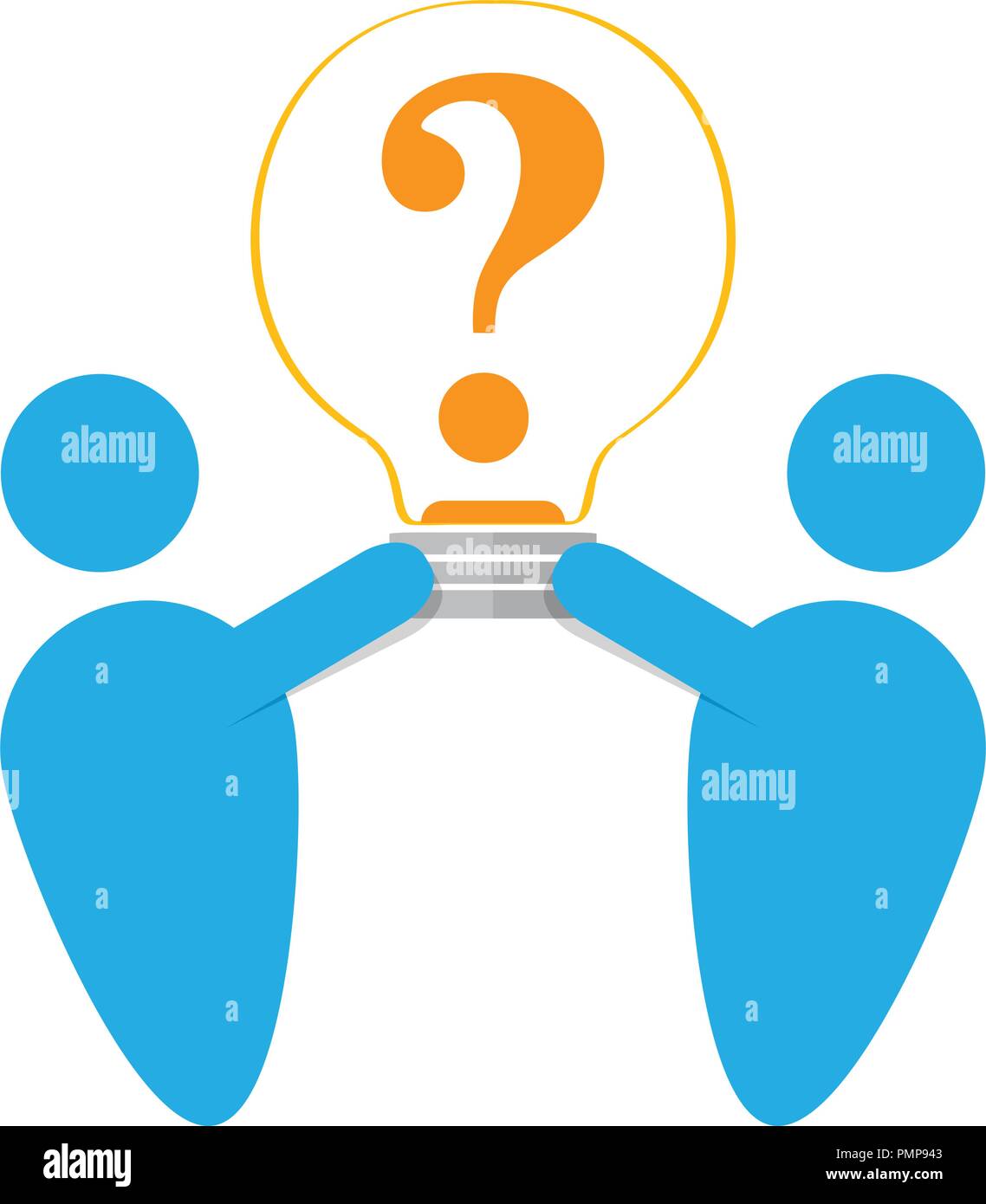 Abstract teamwork logo. Business concept Stock Vector Image & Art - Alamy