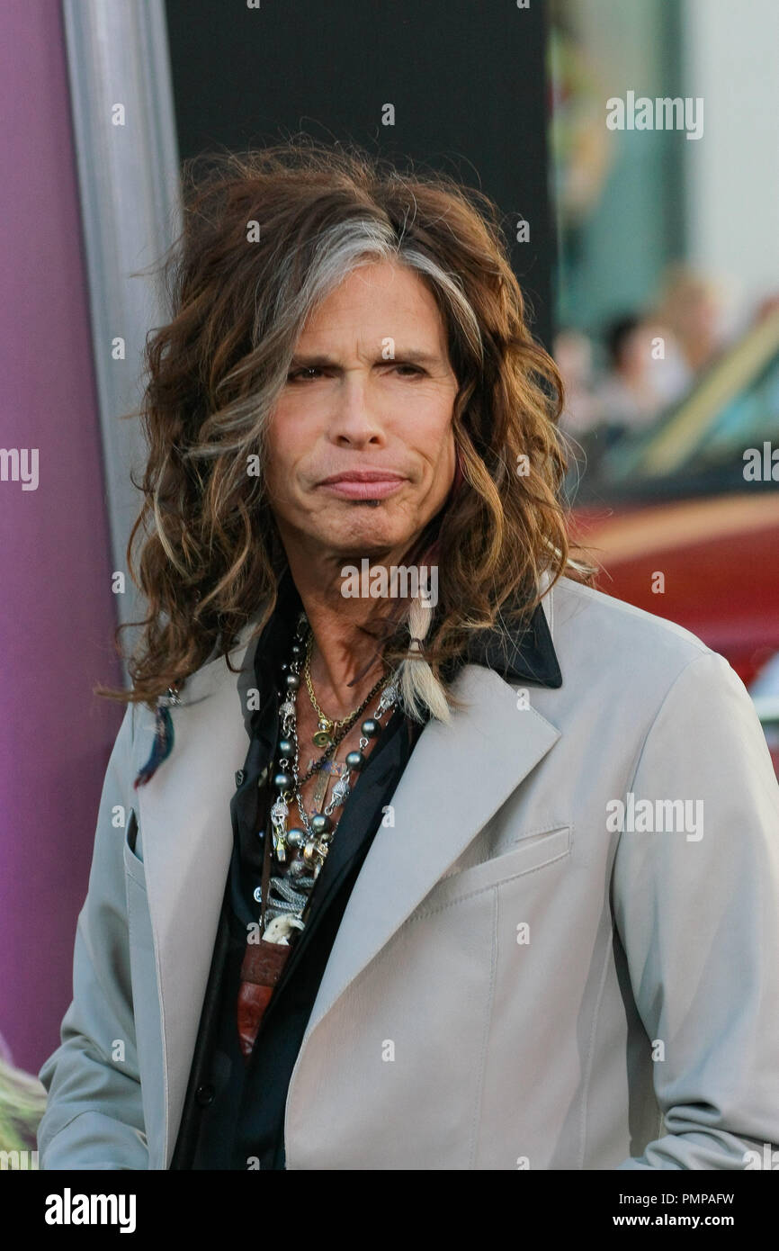 Steven Tyler at the World Premiere of Warner Brothers Pictures' "Dark ...