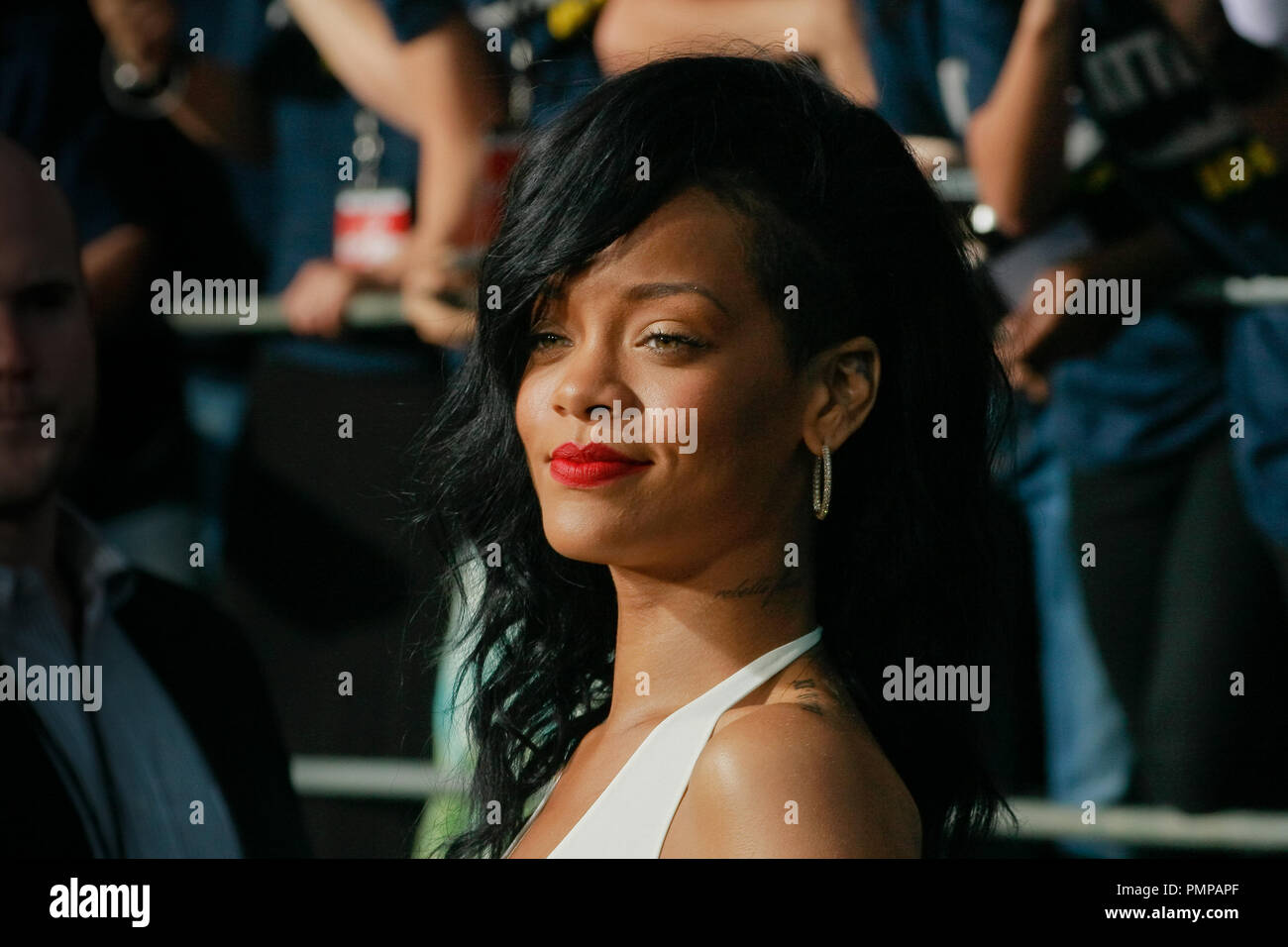 Rihanna at the Premiere of Universal Pictures' "Battleship". Arrivals ...