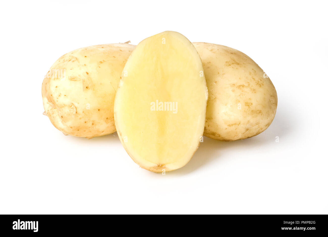 potato isolated on white with clipping path Stock Photo - Alamy