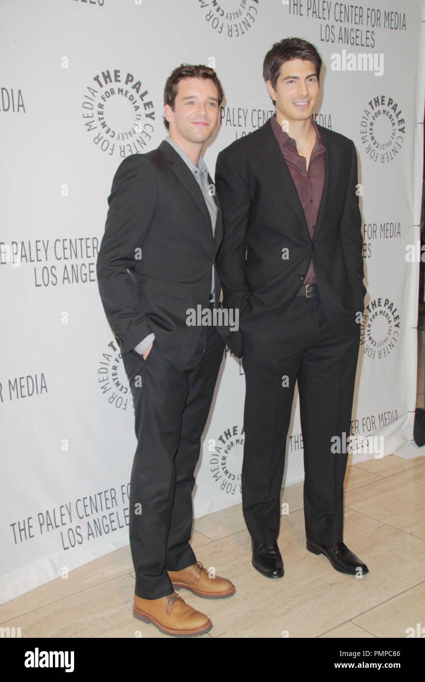 Michael urie brandon routh paleyfest hi-res stock photography and ...