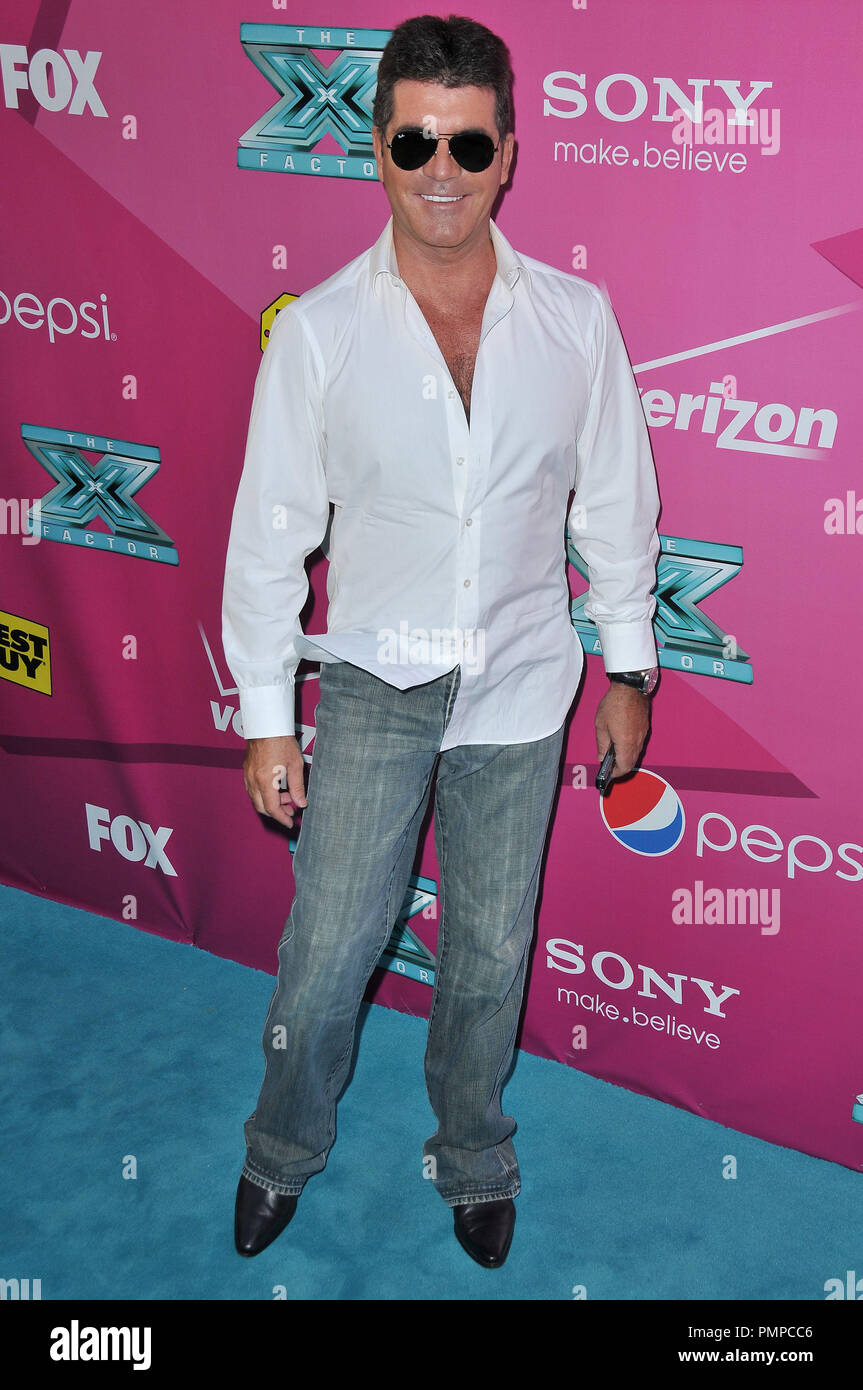 Simon Cowell at "The X Factor" Season 2 Premiere Party held at the ...