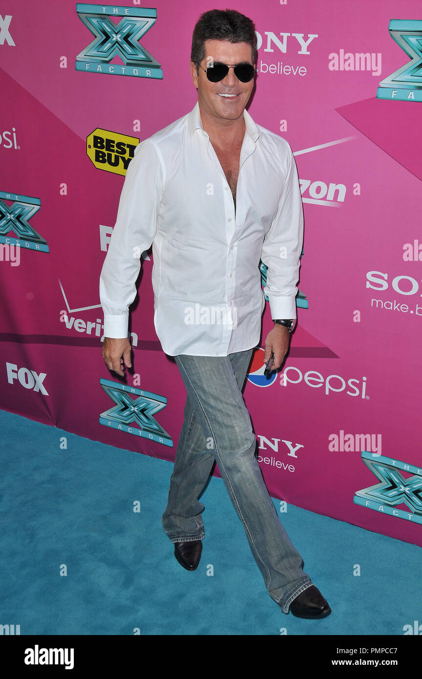 Simon Cowell at "The X Factor" Season 2 Premiere Party held at the ...