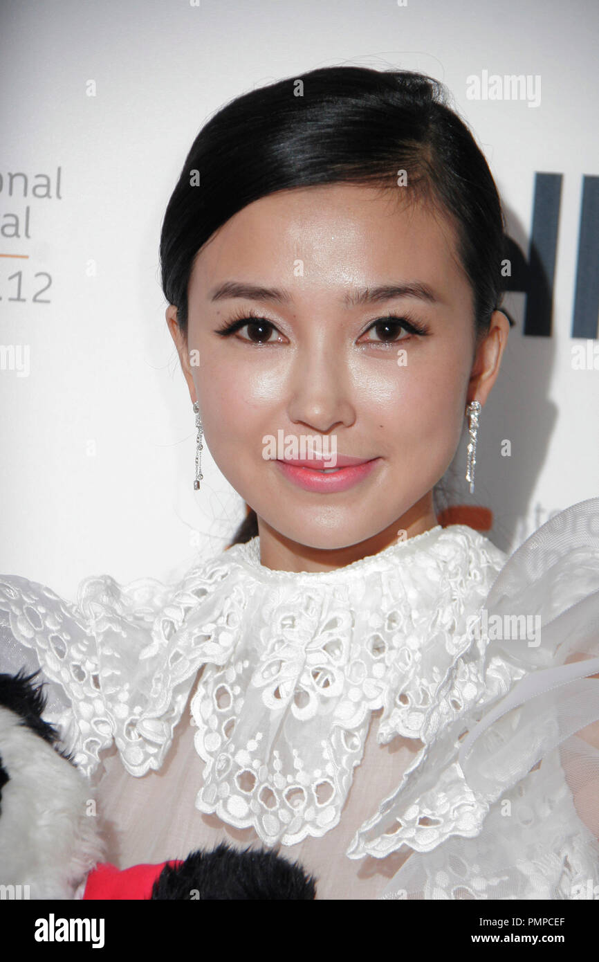 Yao Xington 09/09/2012 "In Conversation With Jackie Chan" premiere, red ...