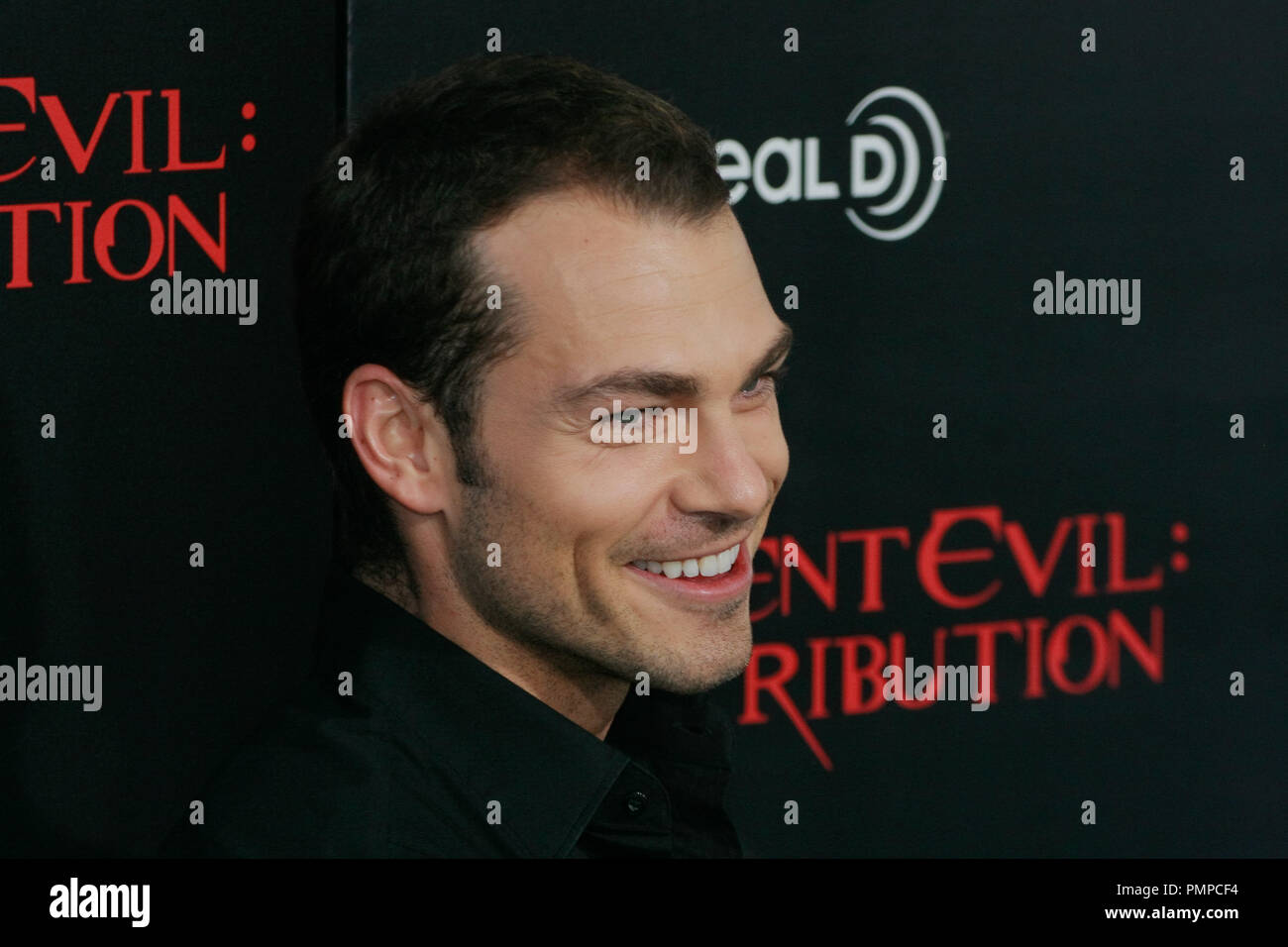 Shawn Roberts at the U.S. Premiere of Screen Gems' "Resident Evil ...