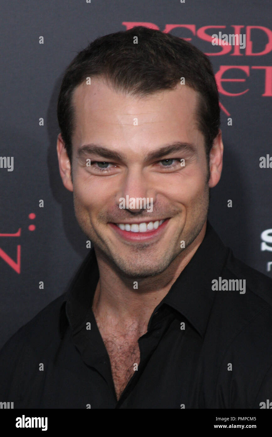 Shawn Roberts 09/12/2012 "Resident Evil: Retribution" Premiere held at ...