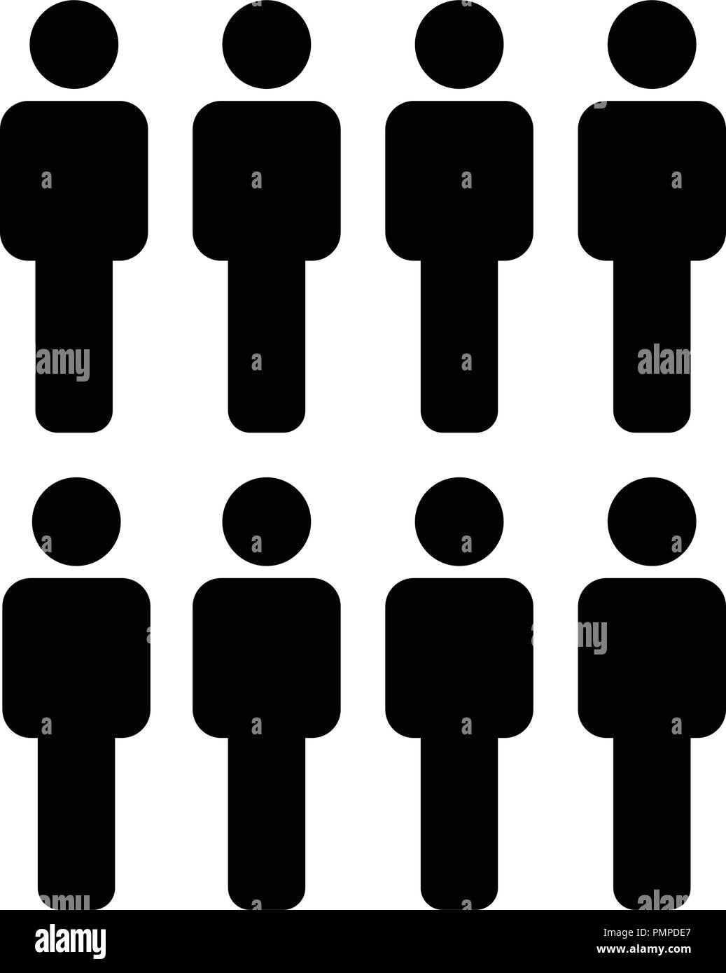 Business people icon vector male group of people symbol avatar for ...