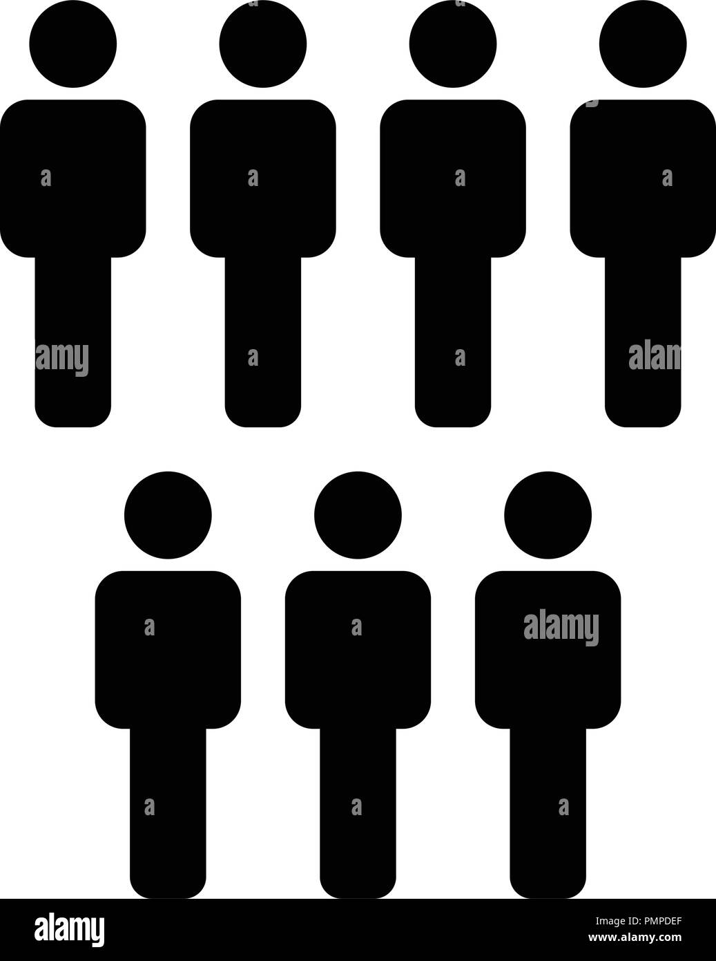 Business person icon vector male group of people symbol avatar for ...
