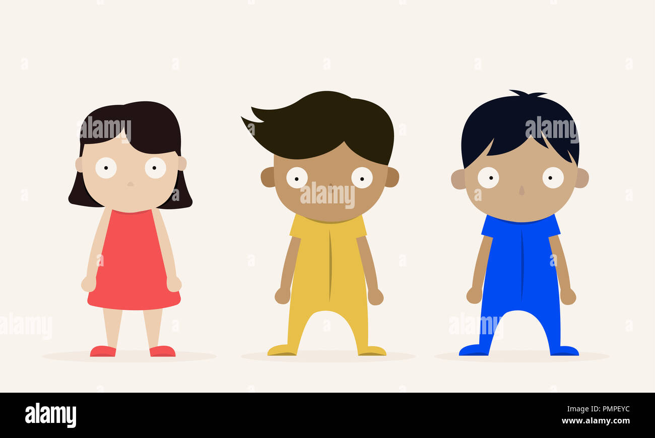 Cartoon shocked boy hi-res stock photography and images - Alamy