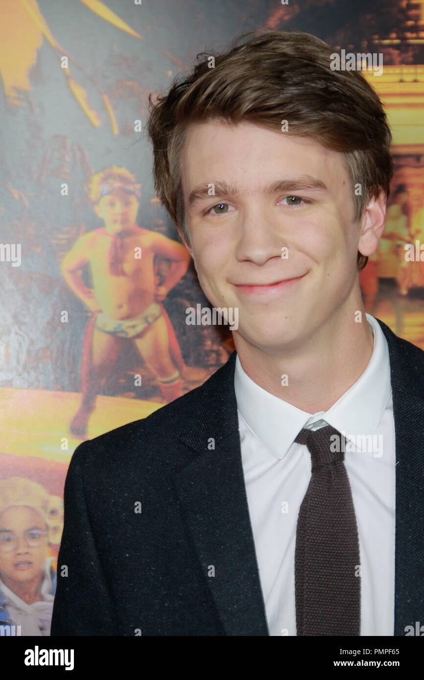 Thomas Mann at the Premiere of Paramount Pictures' "Fun Size". Arrivals held at Paramount ...