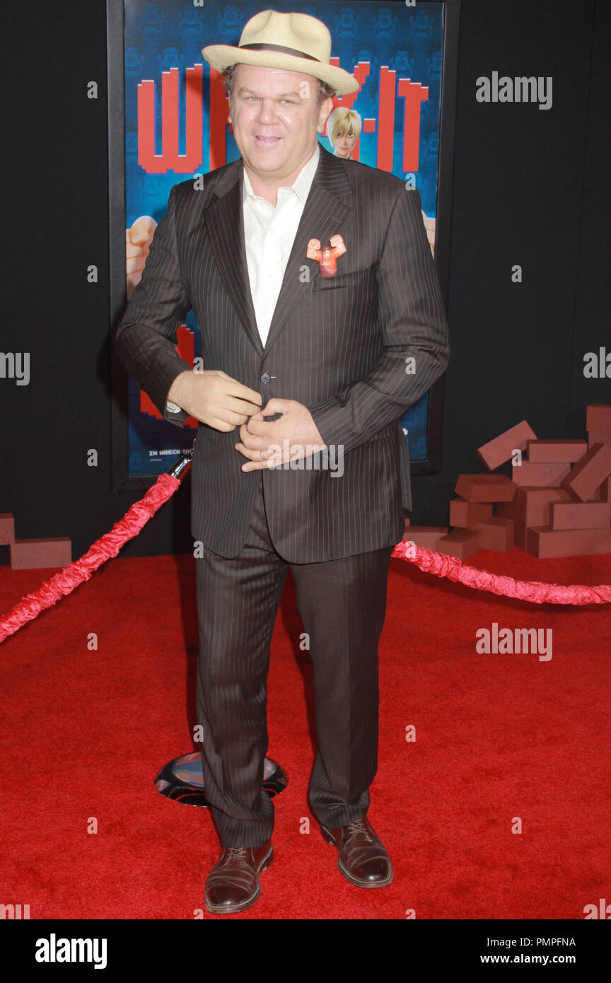 John C. Reilly 10/29/2012 "Wreck-It Ralph" Premiere held at El Caputan ...