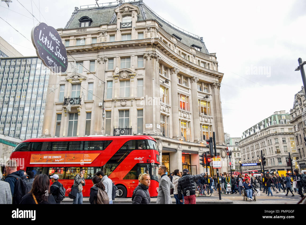 Europes busiest shopping street hi-res stock photography and images - Alamy