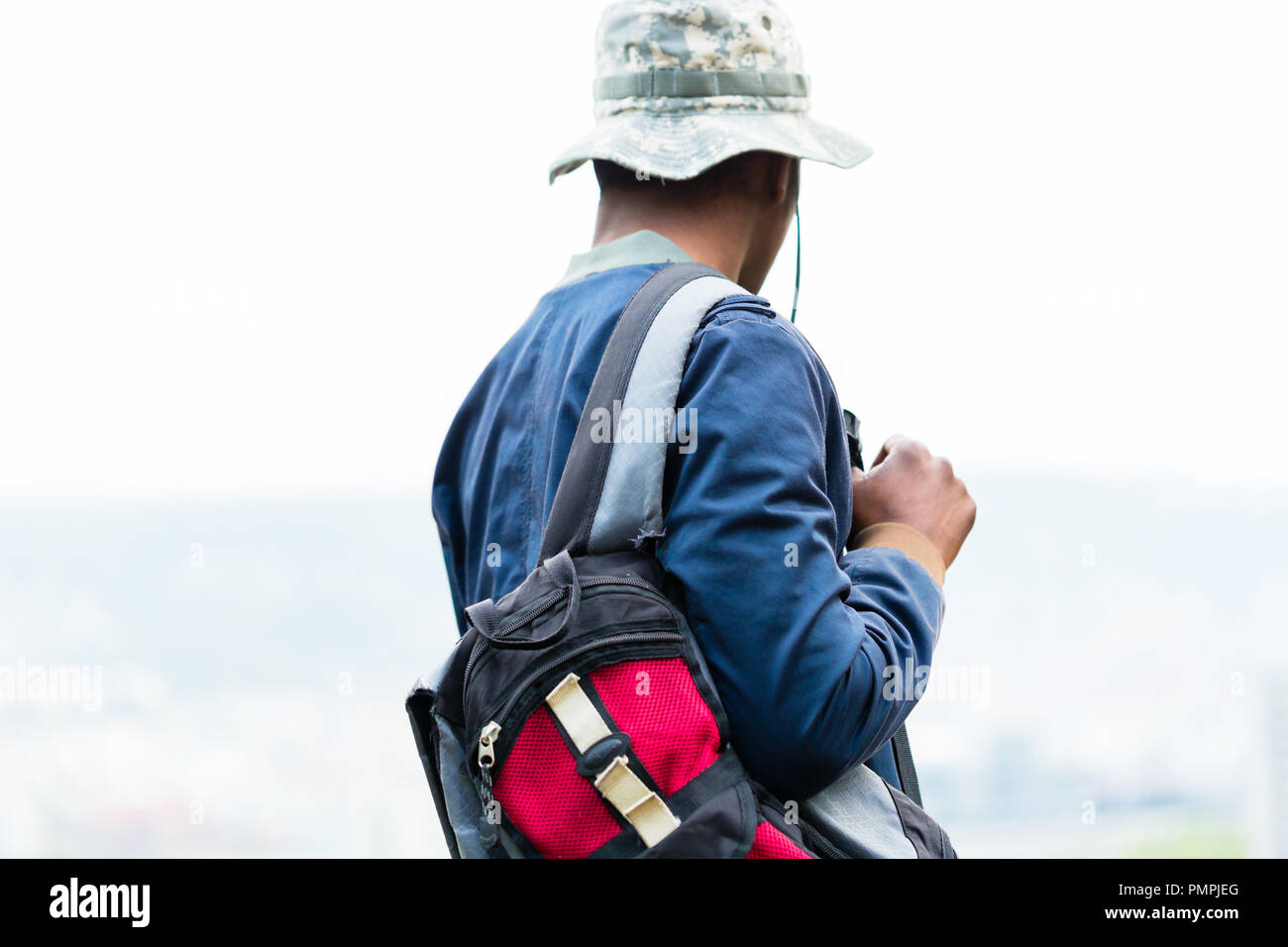 Backpack hiker hi-res stock photography and images - Alamy