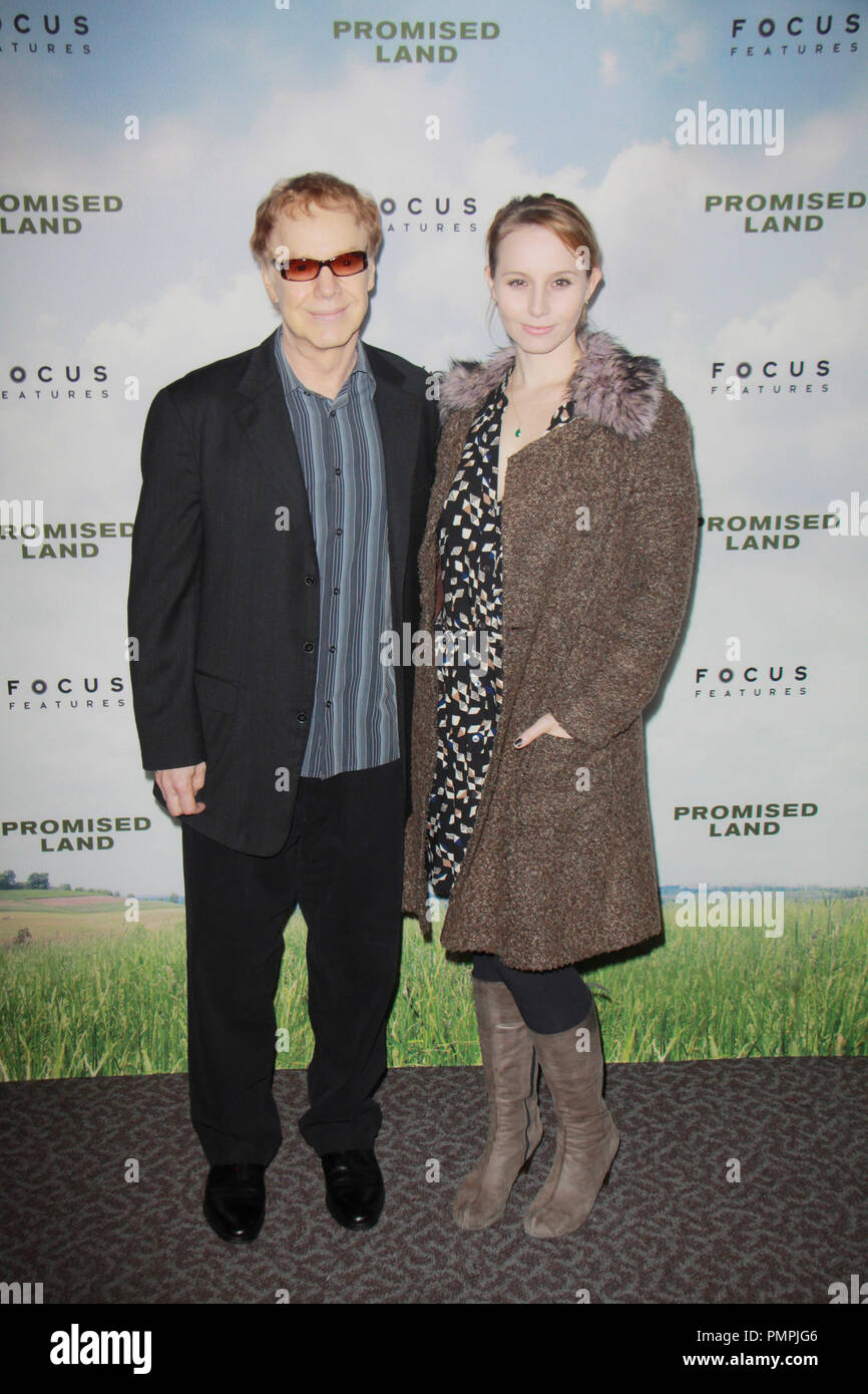 Danny Elfman, Mali Elfman 12/06/2012 "Promised Land" Premiere held at ...