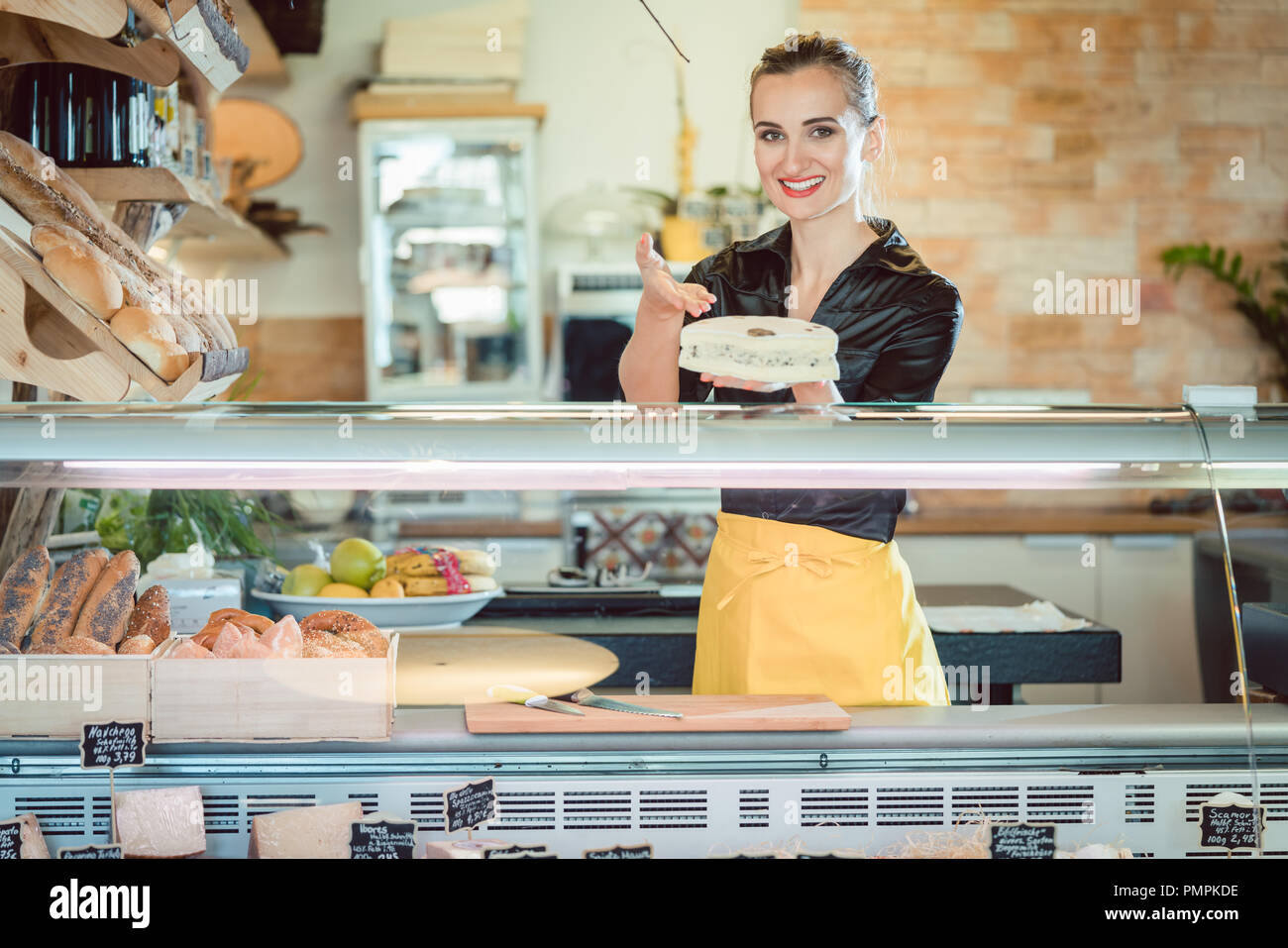 Supermarket cheese display hi-res stock photography and images - Alamy