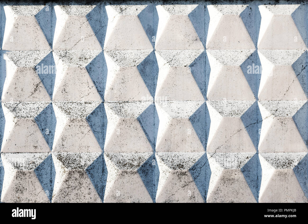 Section of the concrete fence, abstract background Stock Photo - Alamy