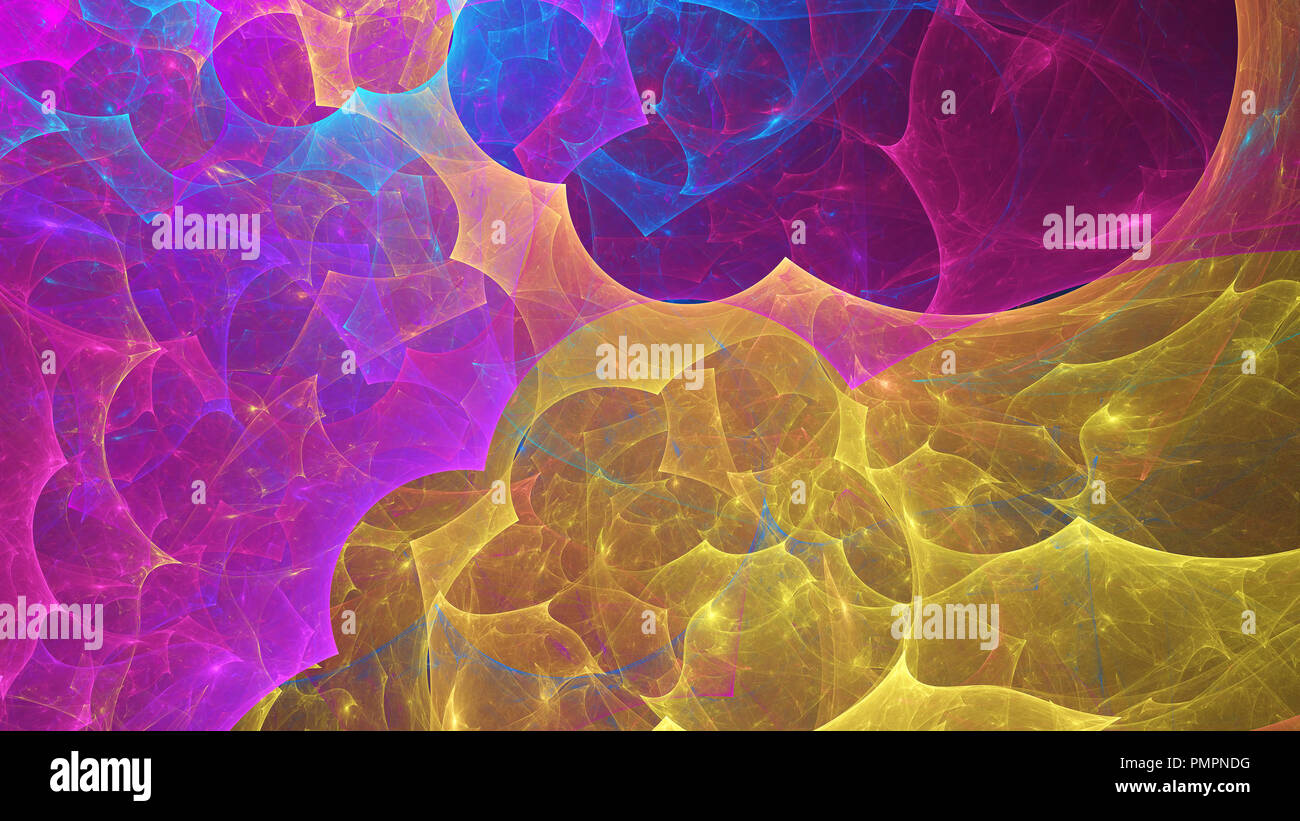 Abstract creative fractal fantasy background. Template for card design ...
