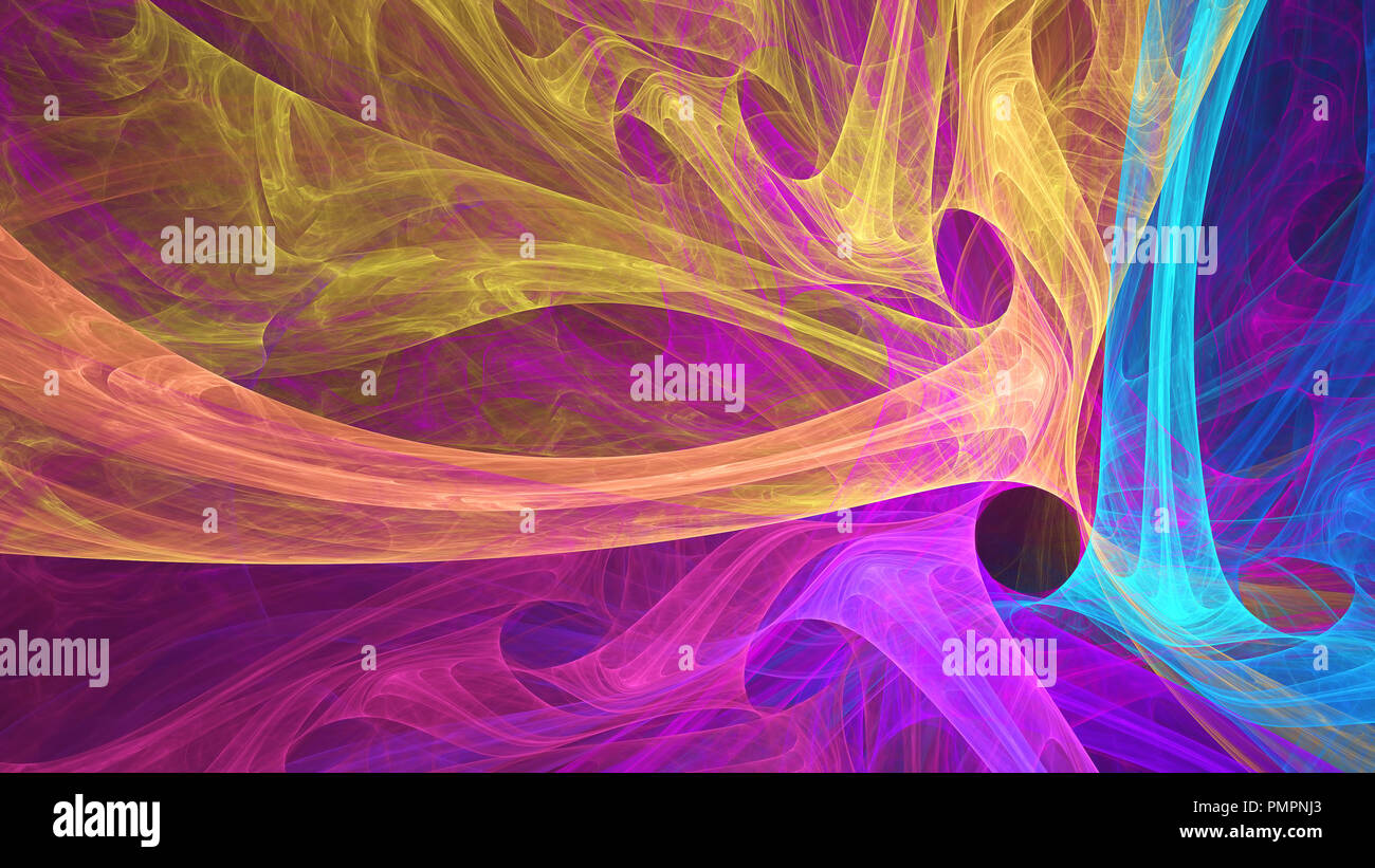 Abstract creative fractal fantasy background. Template for card design ...