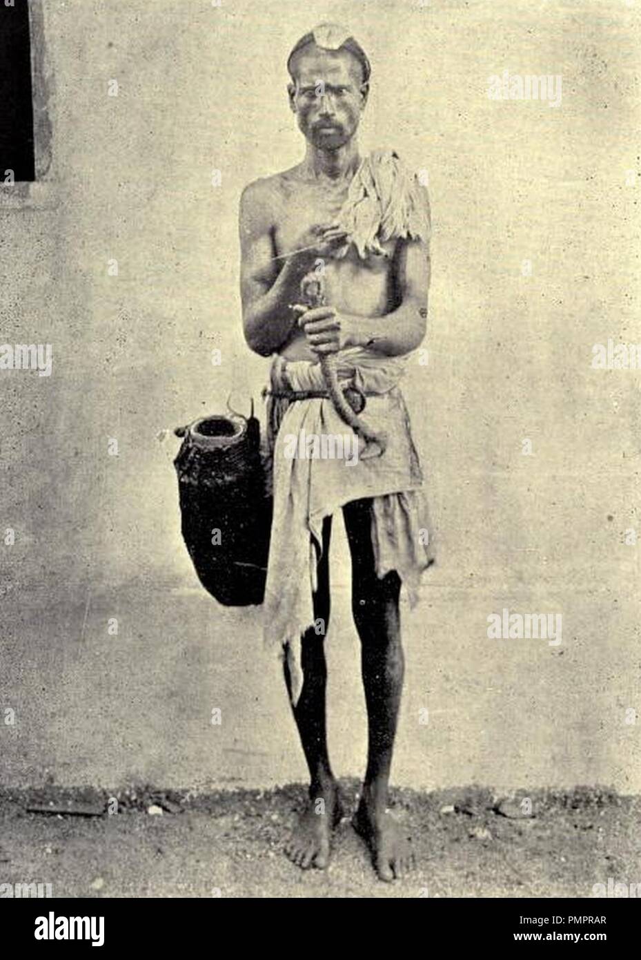 Billava toddy tapper 1900s Stock Photo - Alamy