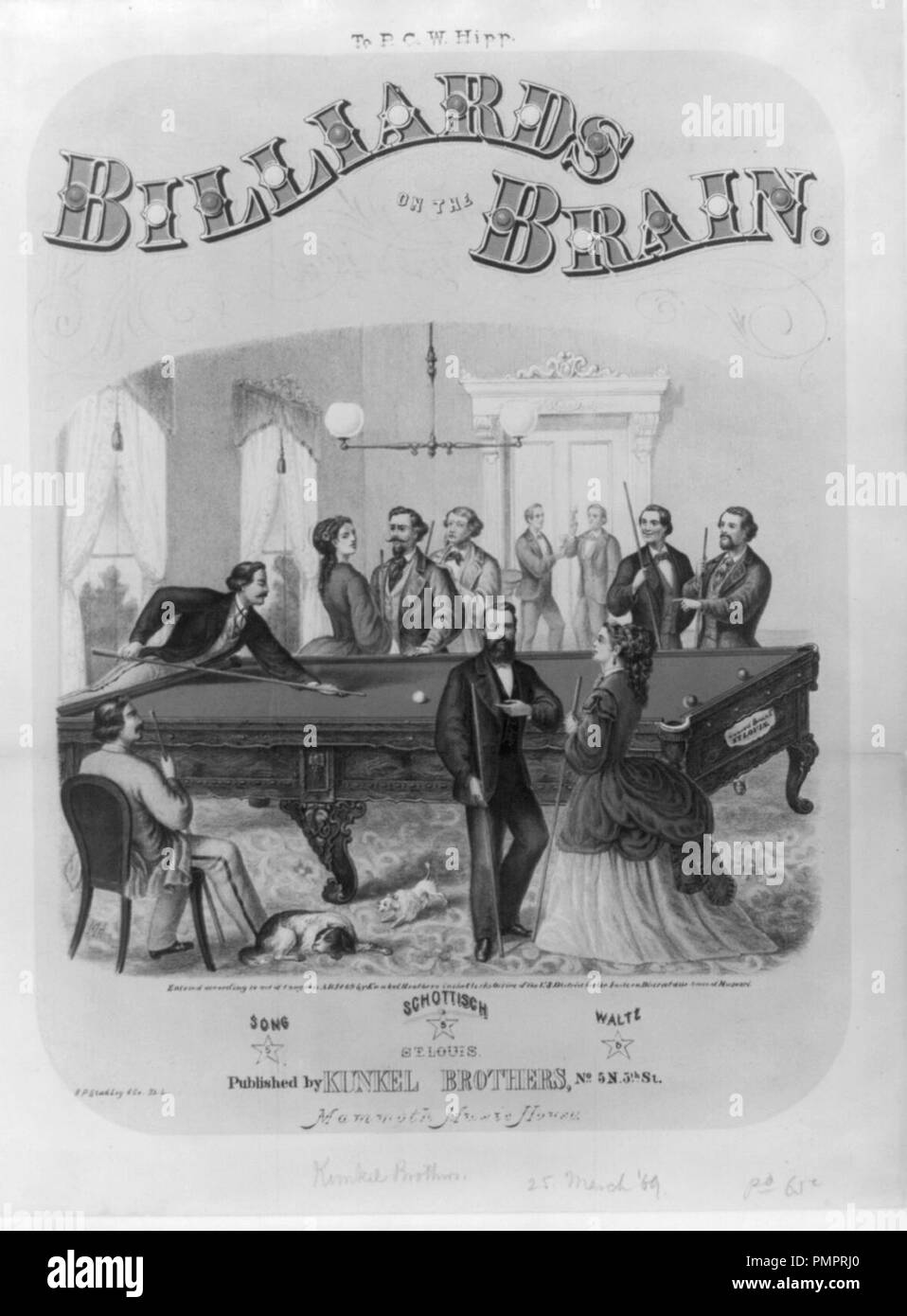 Billiards historical hi-res stock photography and images - Alamy