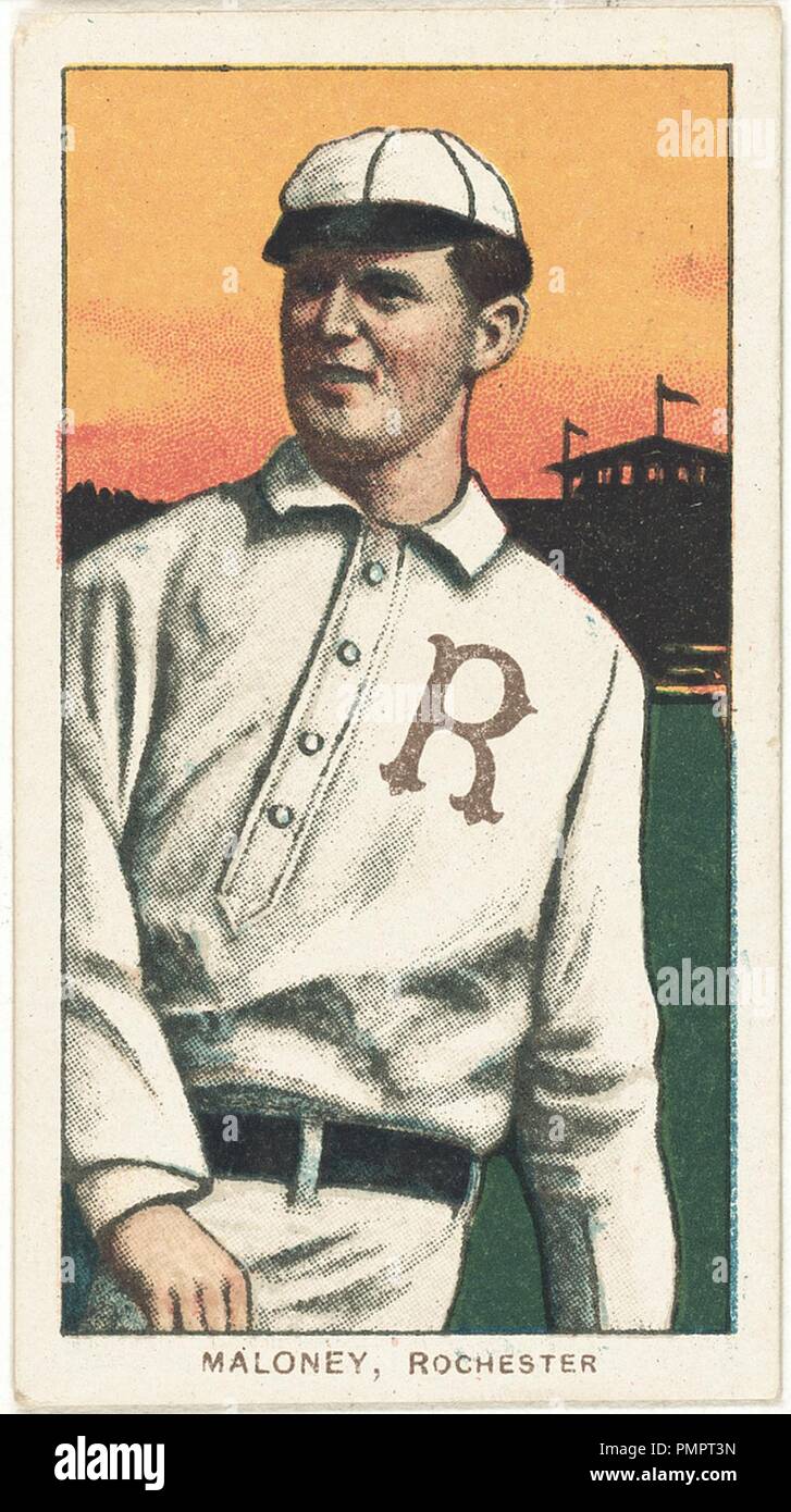 Billy Maloney, Rochester Team, baseball card portrait Stock Photo - Alamy