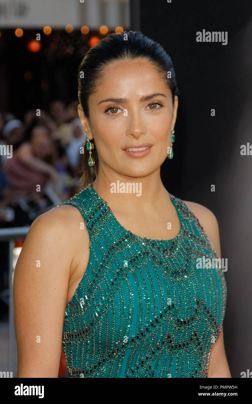 Salma Hayek at the World Premiere of Universal's "Savages". Arrivals ...