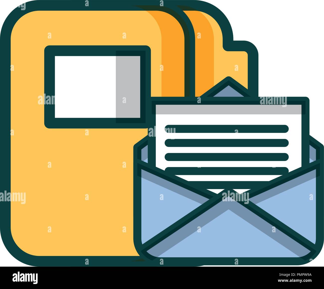 Envelope document paper files hi-res stock photography and images - Alamy
