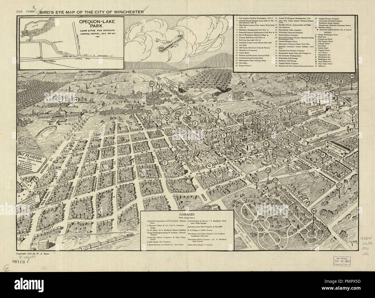Winchester map hi-res stock photography and images - Alamy