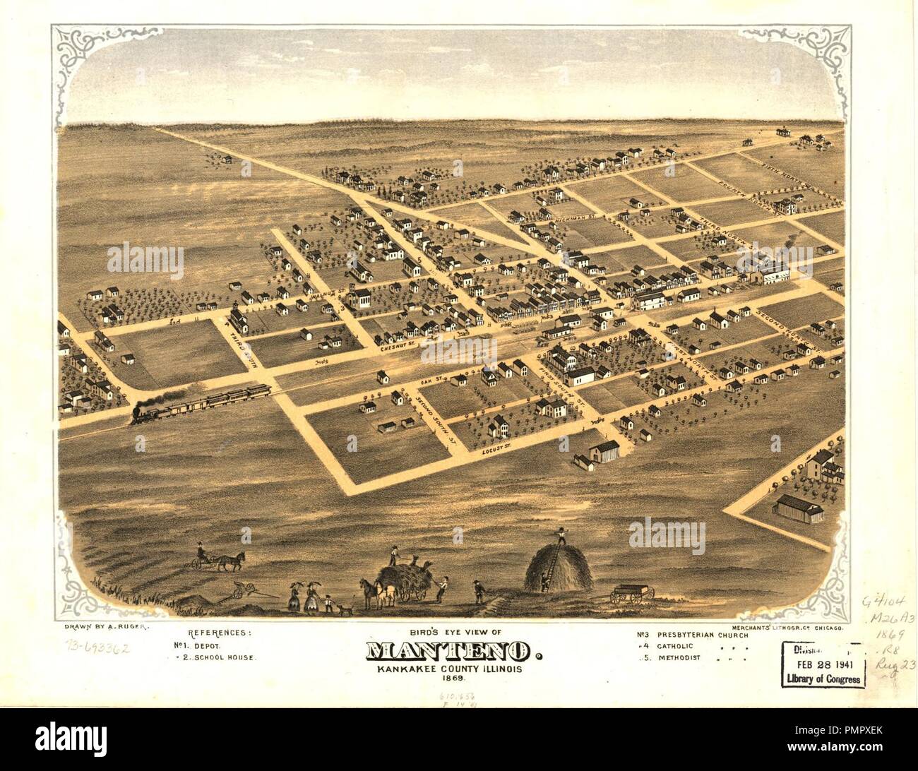 Manteno illinois hi-res stock photography and images - Alamy