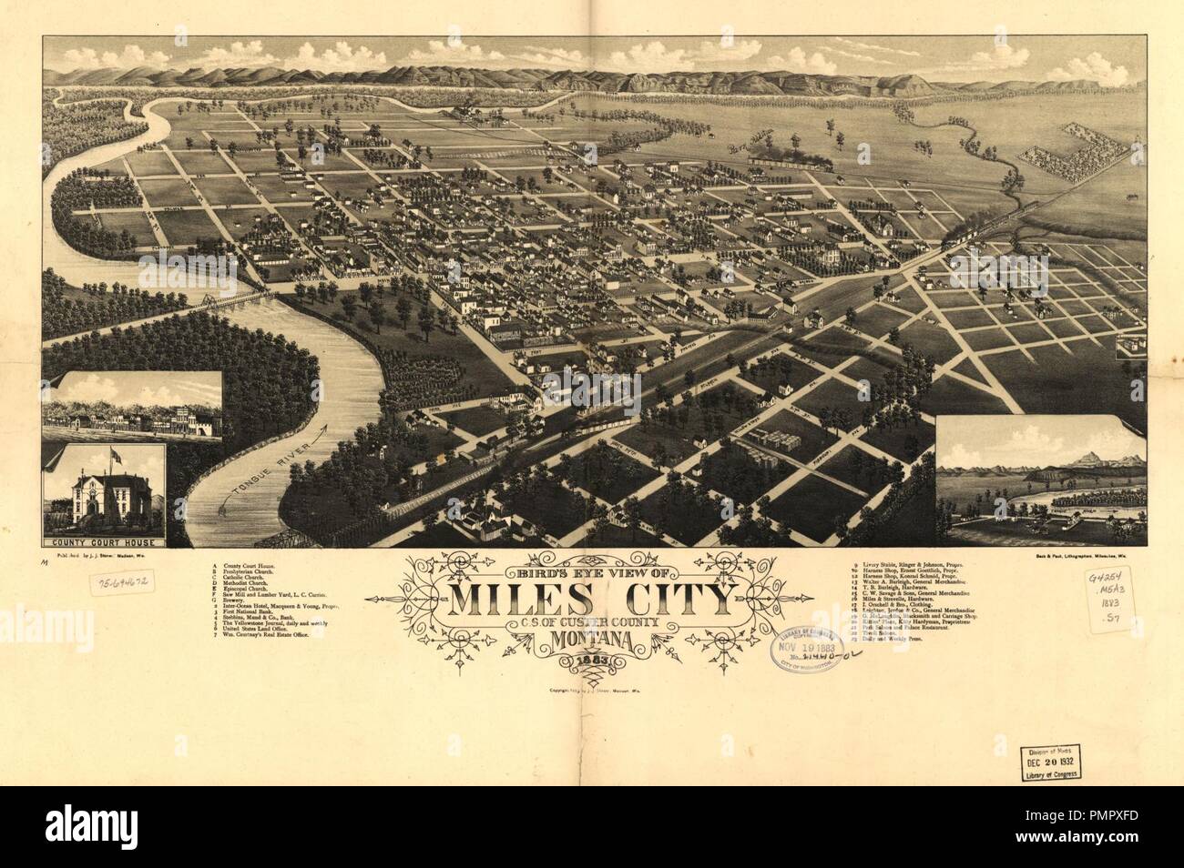 Miles city montana hi-res stock photography and images - Alamy