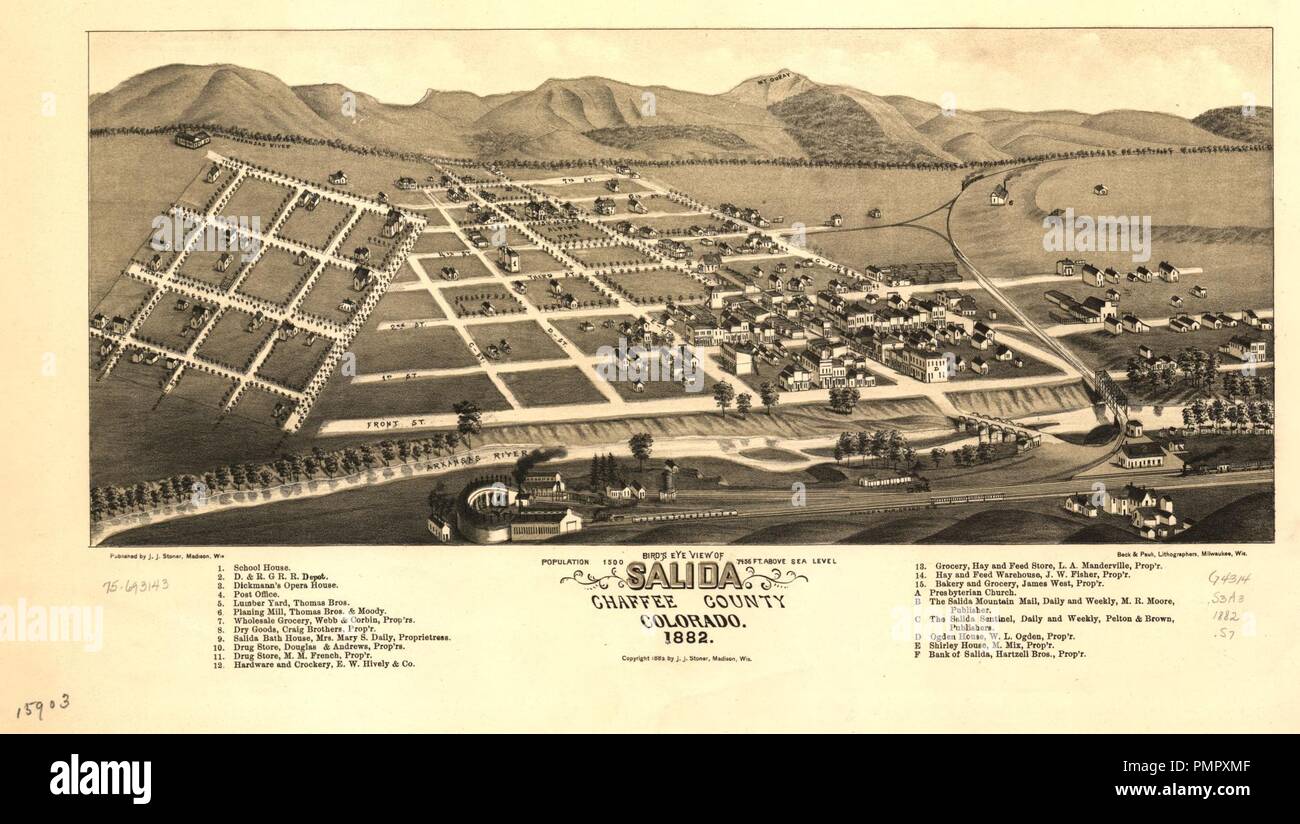 Chaffee county colorado hi-res stock photography and images - Alamy