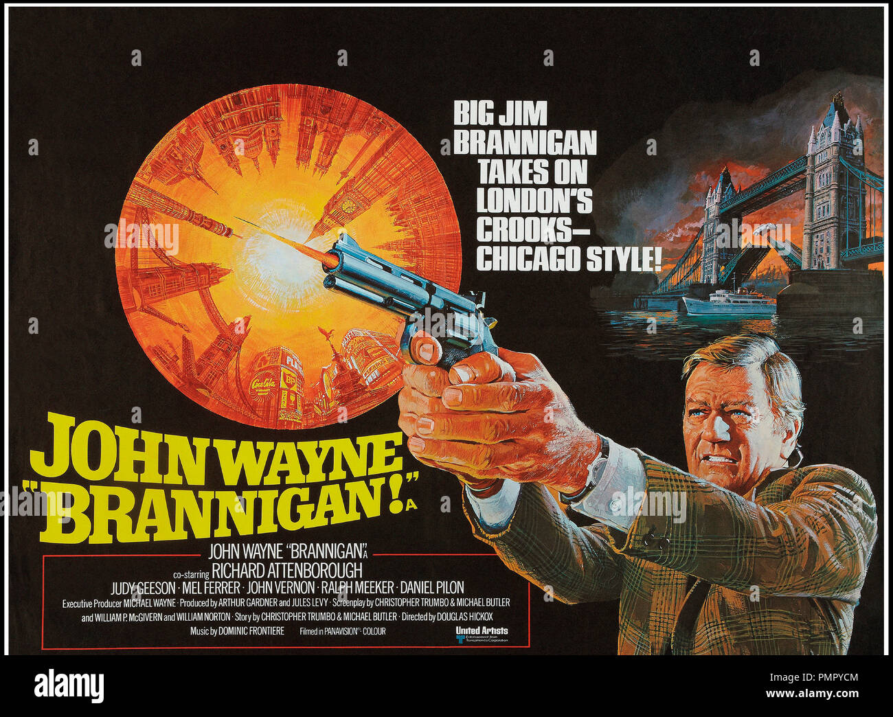 Brannigan 1975 John Wayne Stock Photos & Brannigan 1975 John Wayne ...