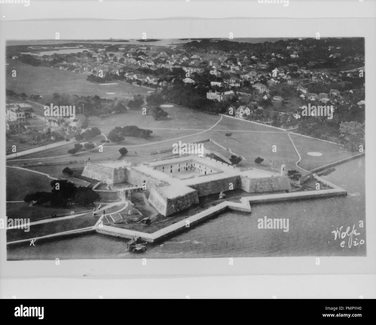 Fort marion Black and White Stock Photos & Images - Alamy