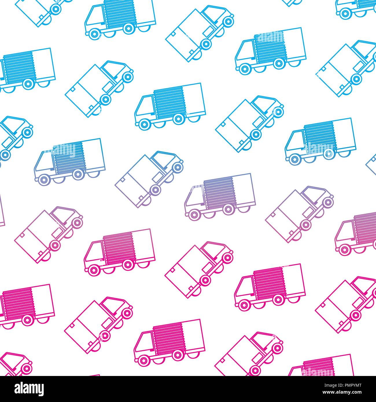 Delivery service boxes carton pattern Stock Vector Images - Alamy