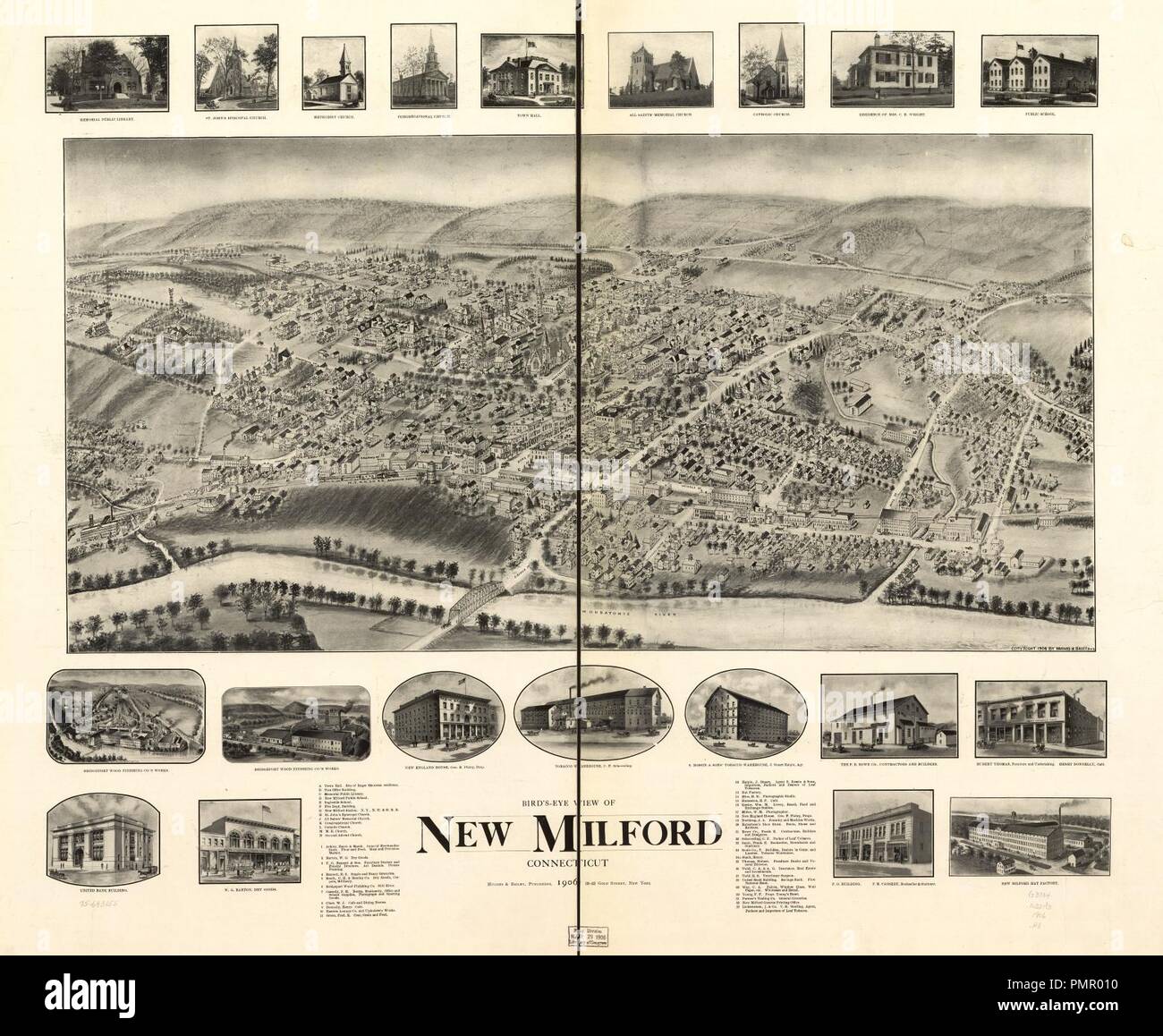 New Milford Map