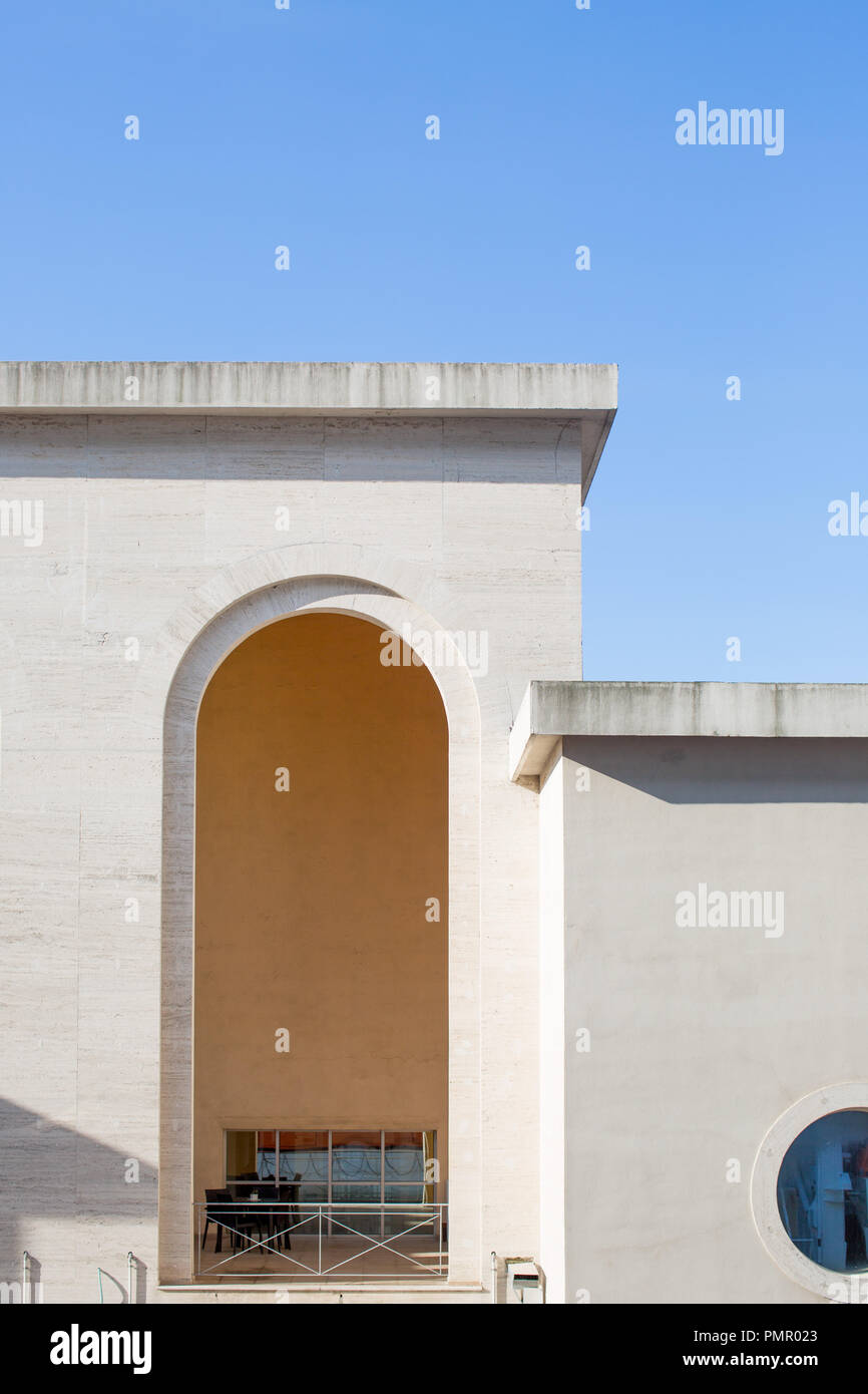 Details from the modern Maritime Passenger Terminal Building in the ...