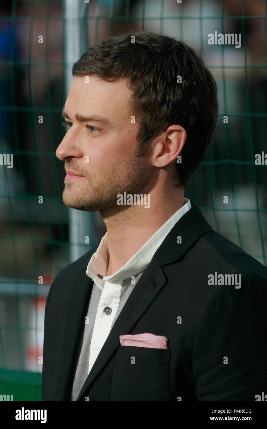 Justin Timberlake at the World Premiere of Warner Brothers Pictures ...