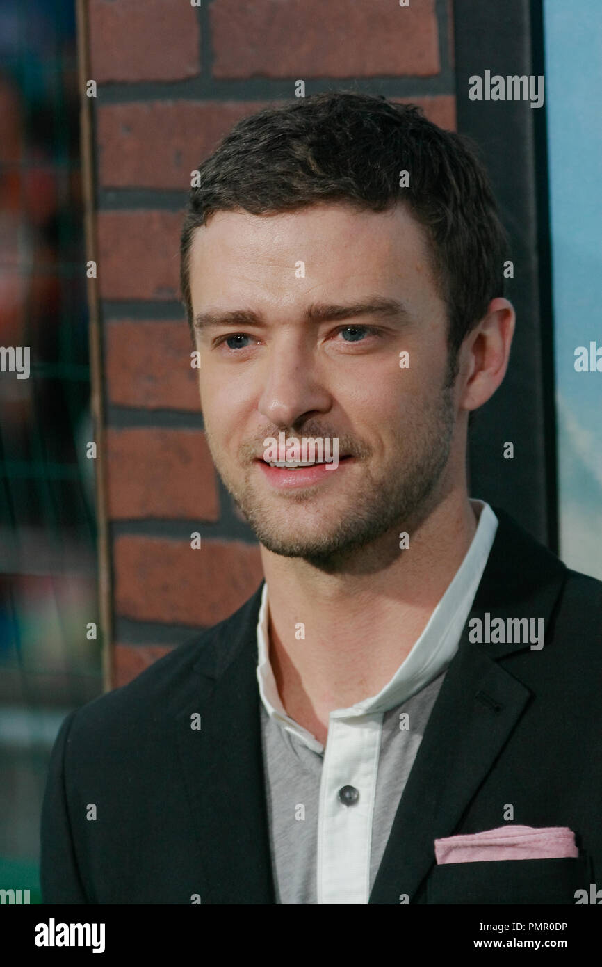 Justin Timberlake at the World Premiere of Warner Brothers Pictures ...