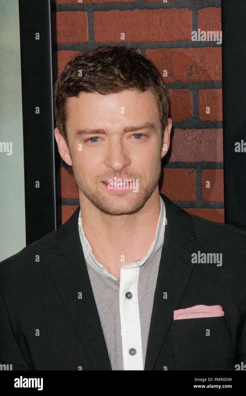 Justin Timberlake at the World Premiere of Warner Brothers Pictures ...